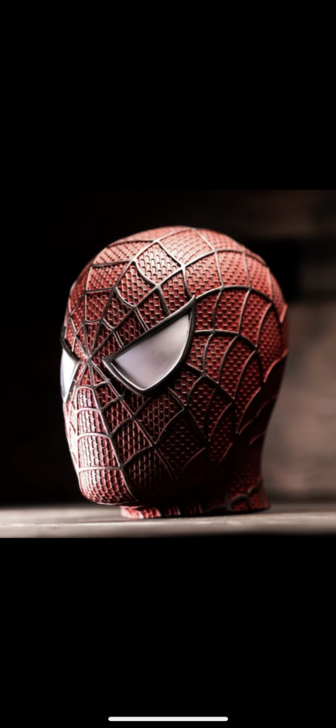 Spider-man Bust Statue,Mask by MiGranStudio - MiGranStudio